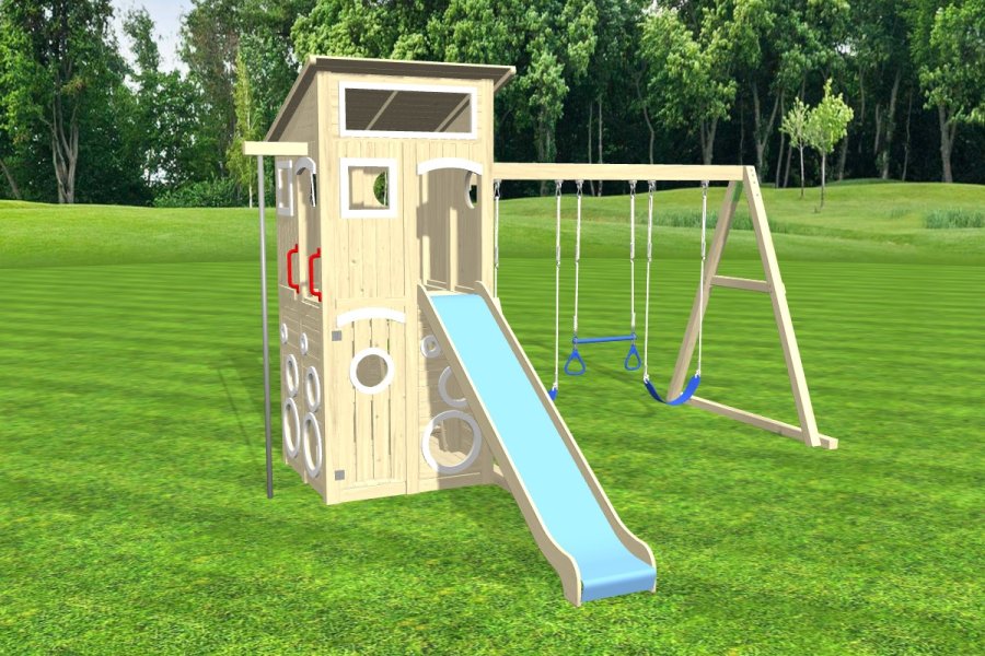 Classic 9348 | CedarWorks Playsets