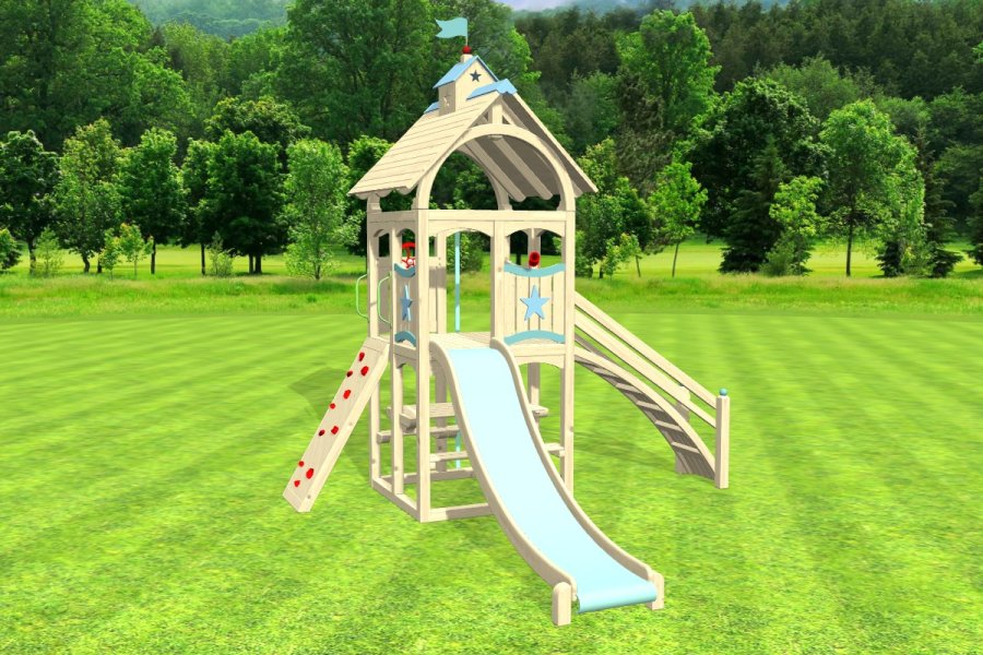 Architectural 8346 | CedarWorks Playsets