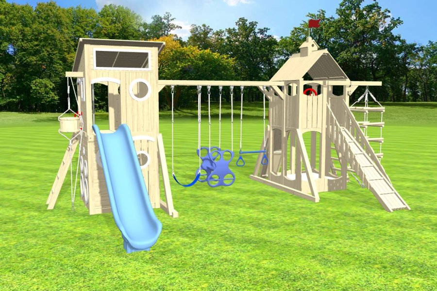 Classic 1098 | CedarWorks Playsets