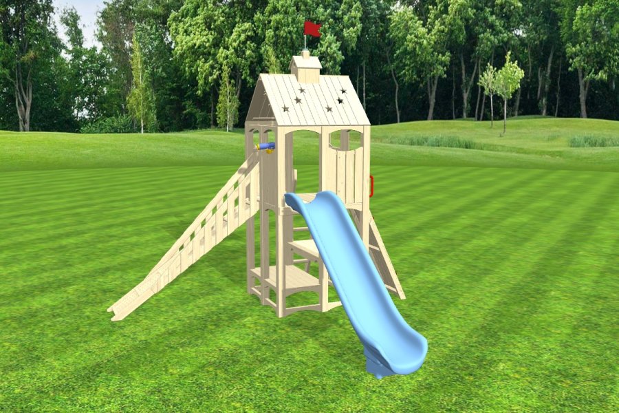 Classic 1074 | CedarWorks Playsets